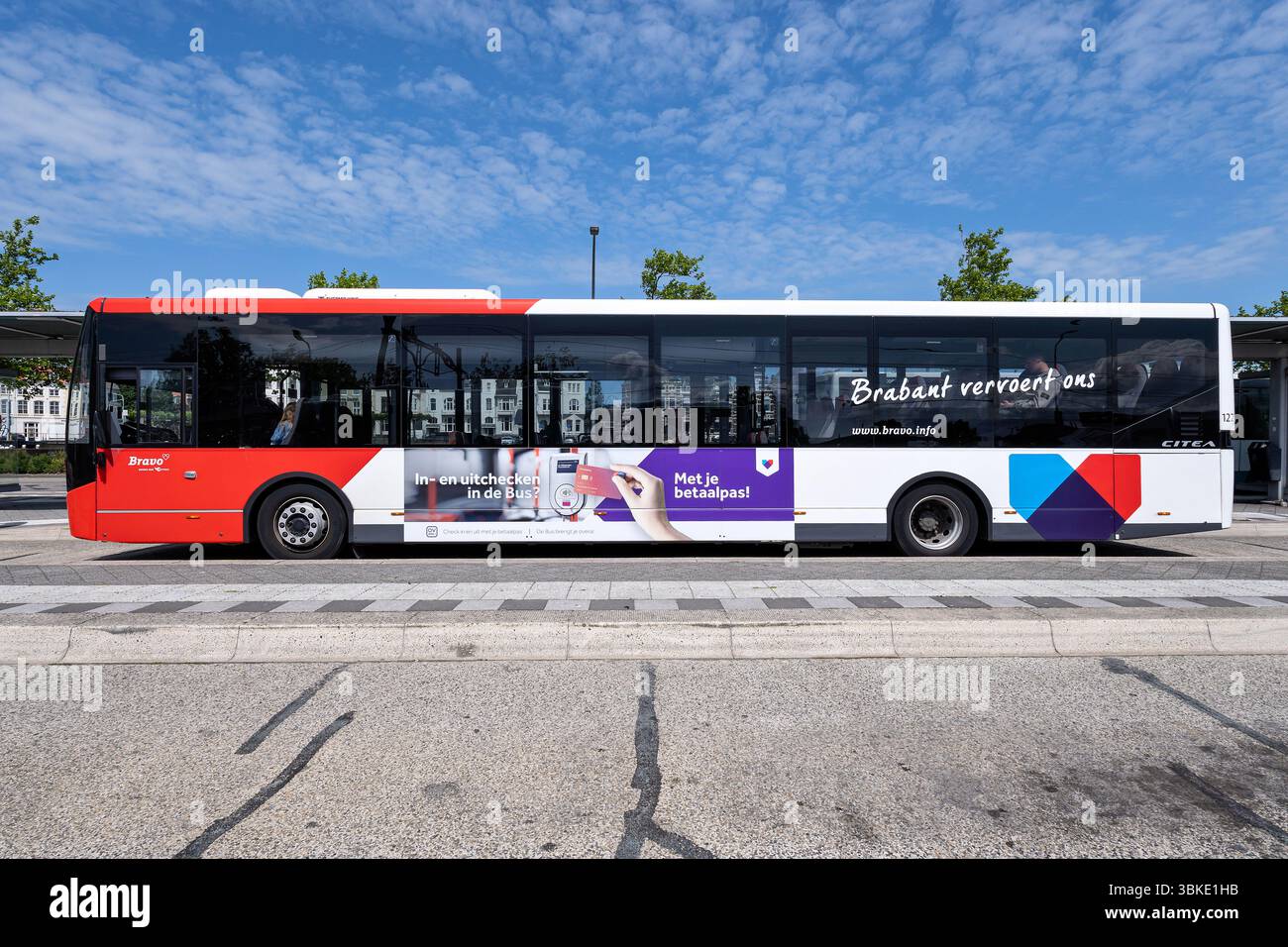 Bravo direct VDL Citea bus at Middelburg station Stock Photo - Alamy