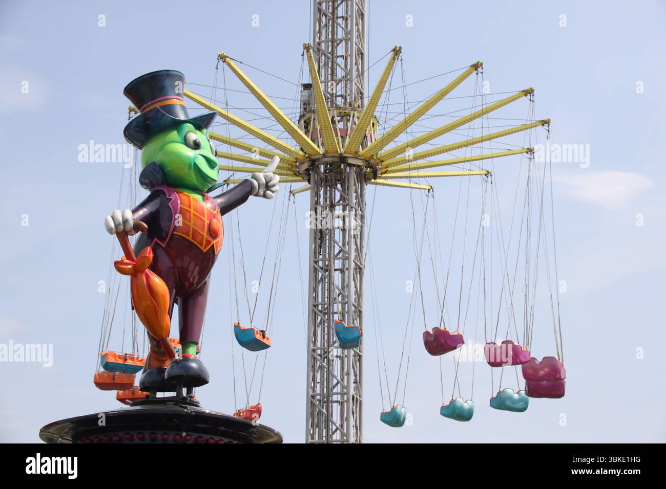 The Newcastle Hoppings fun fair Opens which is the largest travelling ...