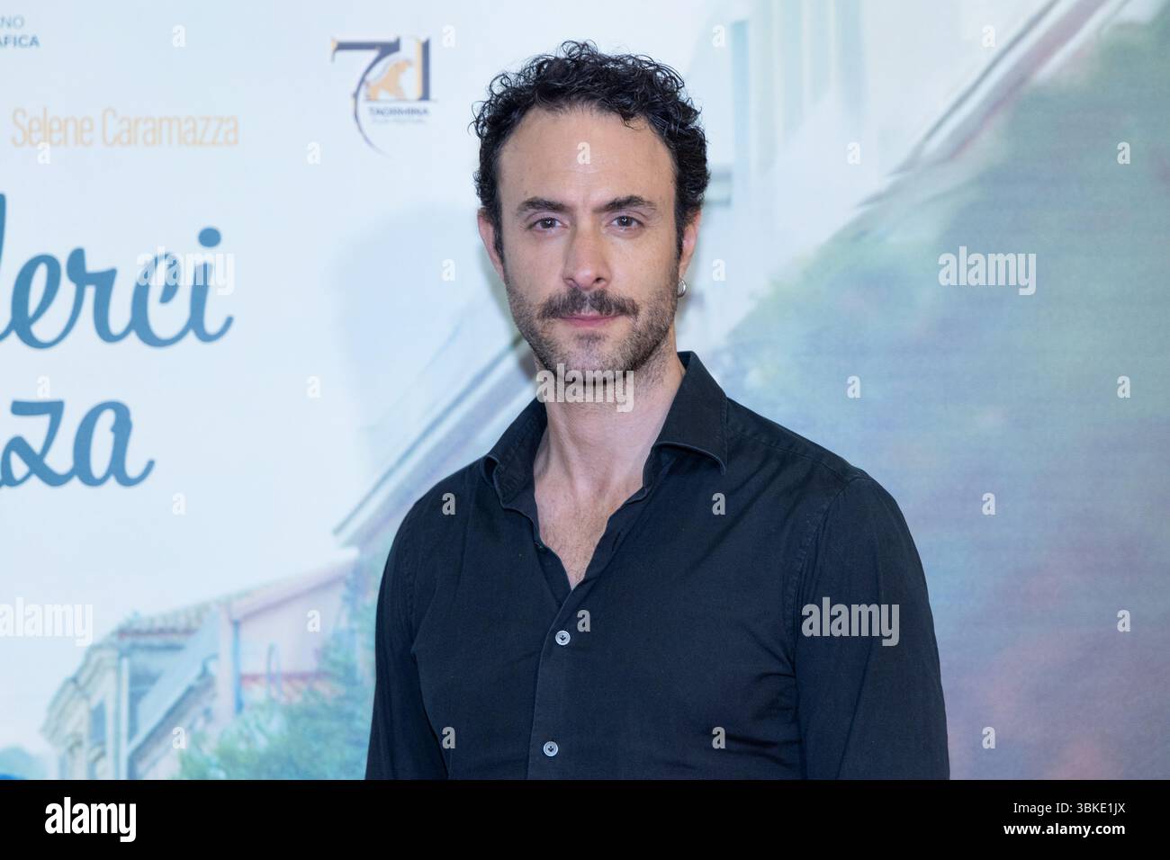Italian actor Alessio Vassallo attends the premiere of the film ...