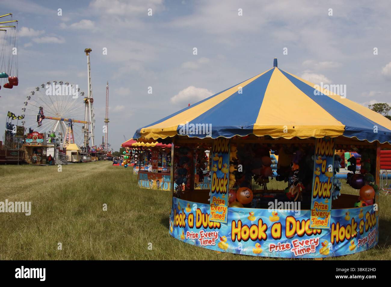 The Newcastle Hoppings fun fair Opens which is the largest travelling ...