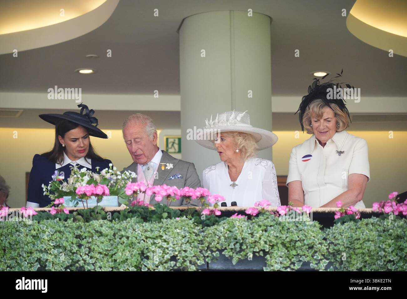 (left to right) Sophie Winkleman, Lady Frederick Windsor, King Charles ...