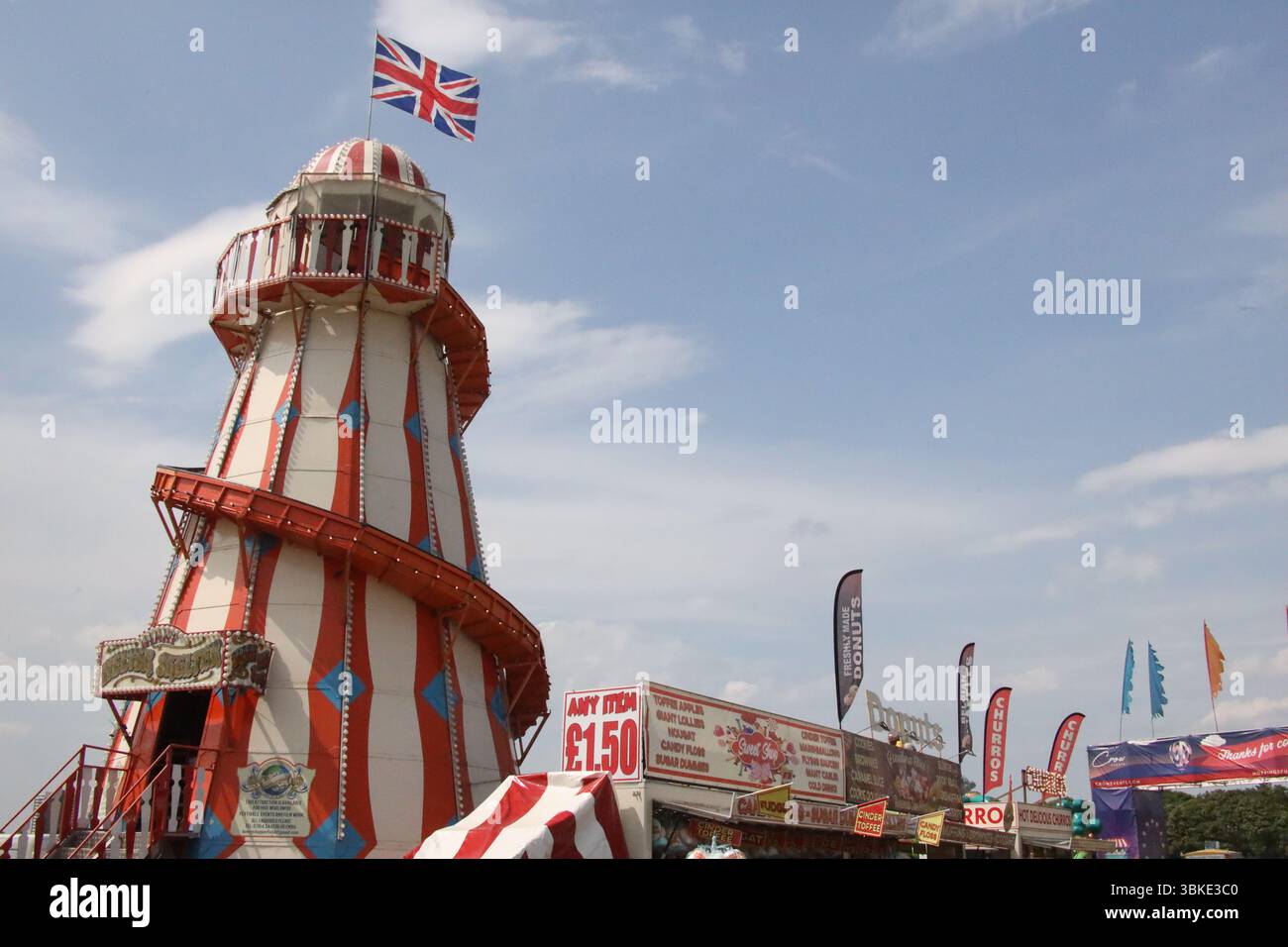 The Newcastle Hoppings fun fair Opens which is the largest travelling ...