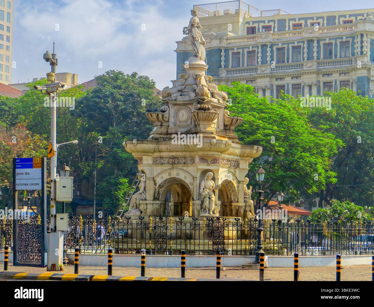 Flora Fountain built in 1864 at the Hutatma Chowk Martyr s Square. Fort ...
