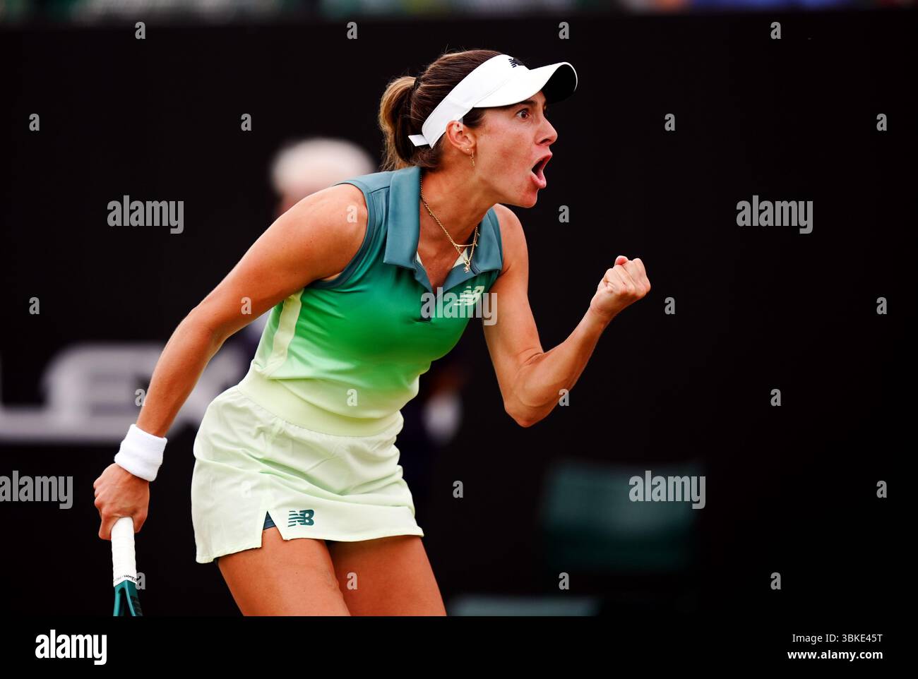McCartney Kessler celebrates victory over Katie Boulter on day five of ...