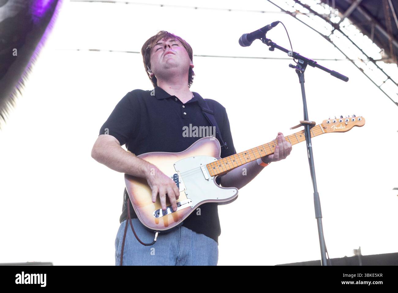 Milano, Italy. 19th June, 2025. Sean Coyle-Smith of Shame performs live ...