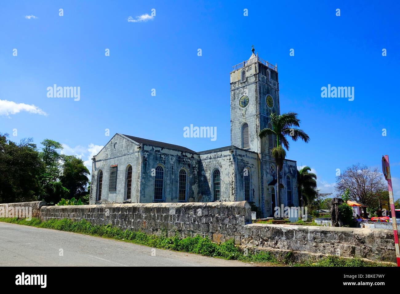 Historic Trelawny Parish Church of Saint Peter the apostle in Falmouth ...