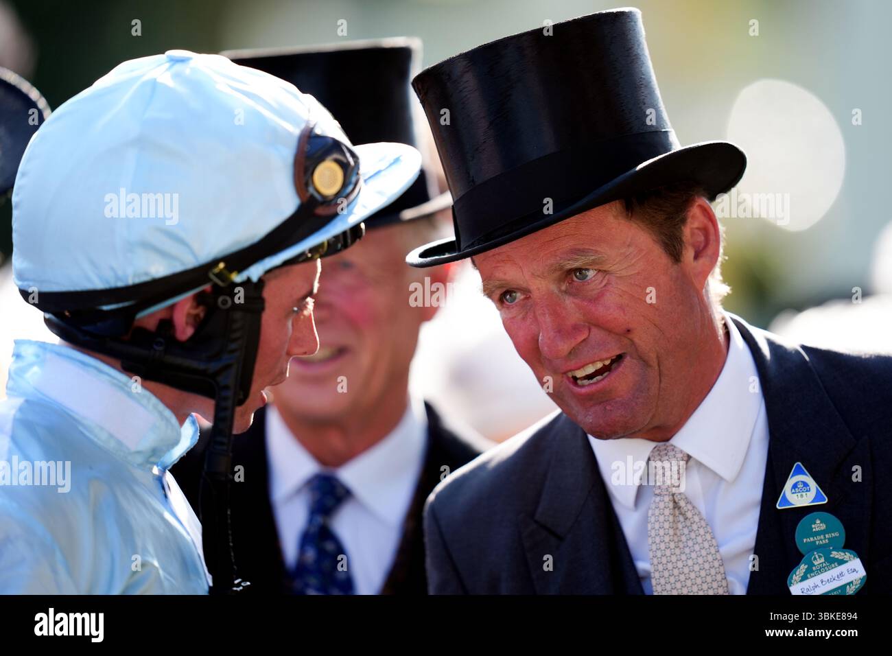 Trainer Ralph Beckett after Amiloc, ridden by Rossa Ryan, won the King ...