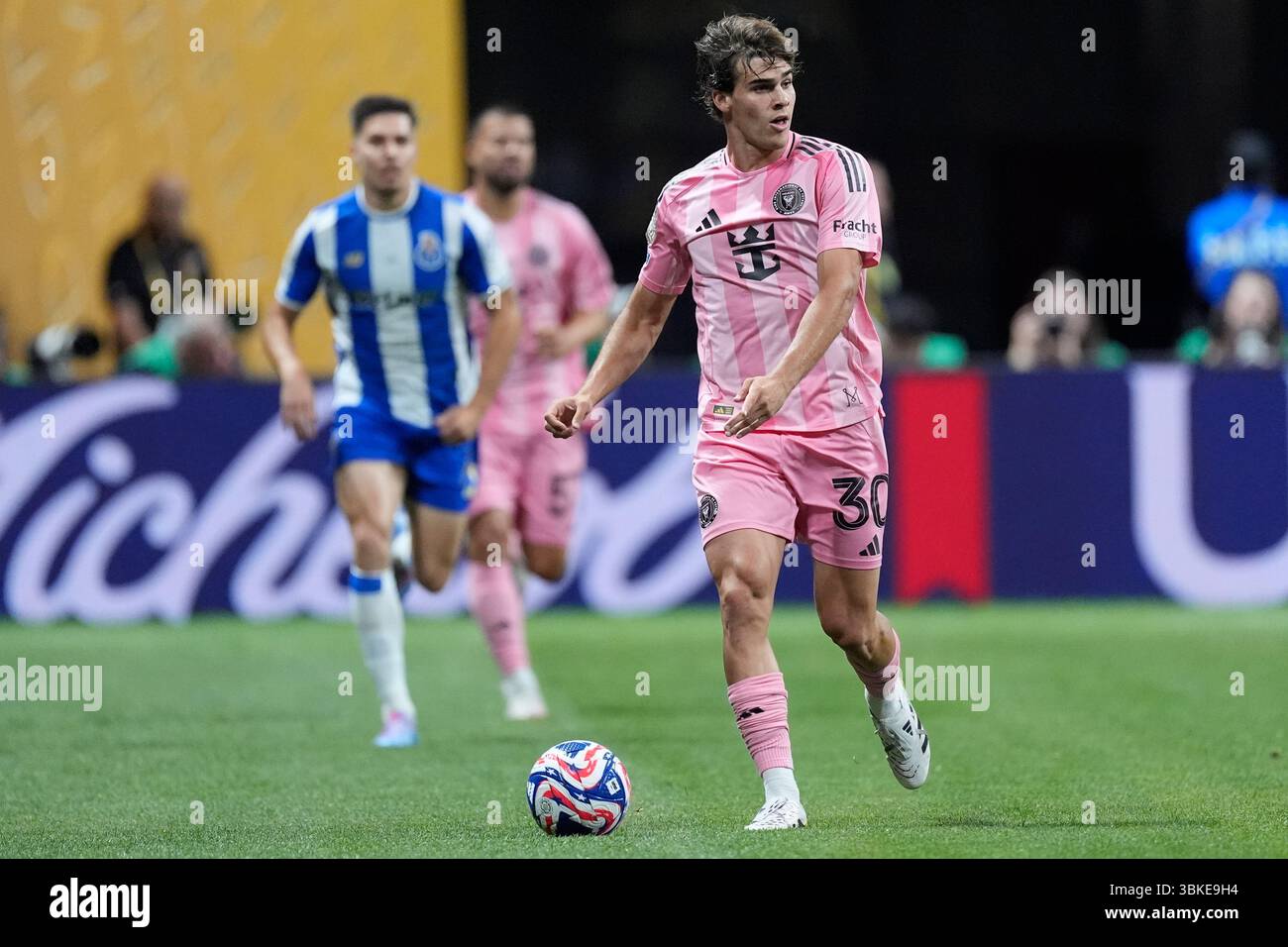 Inter Miami's Benjamin Cremaschi (30) works during the Club World Cup ...