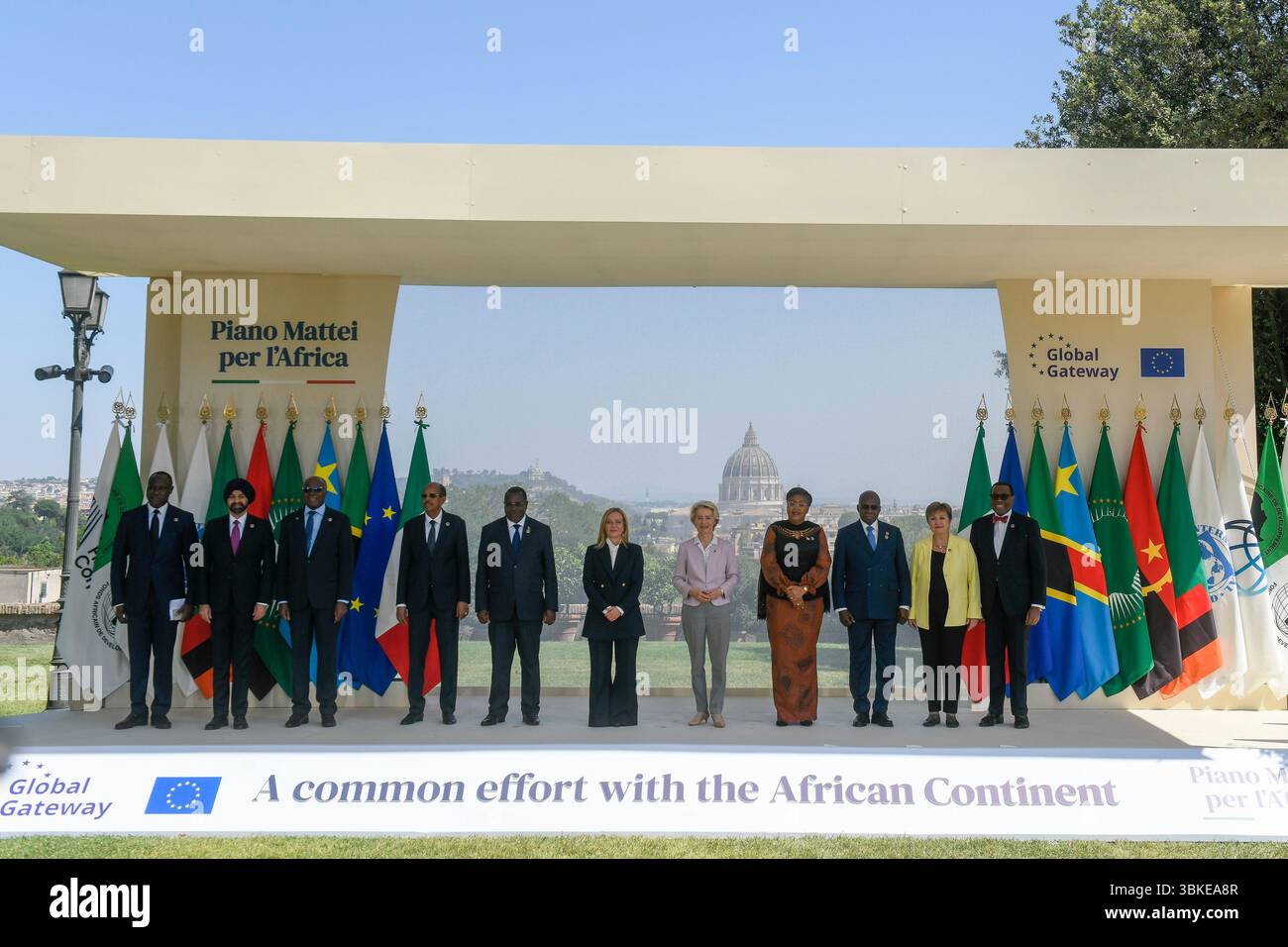 Italy, Rome, 20 June, 2025 : Villa Doria Pamphilj, Summit 'The Mattei ...