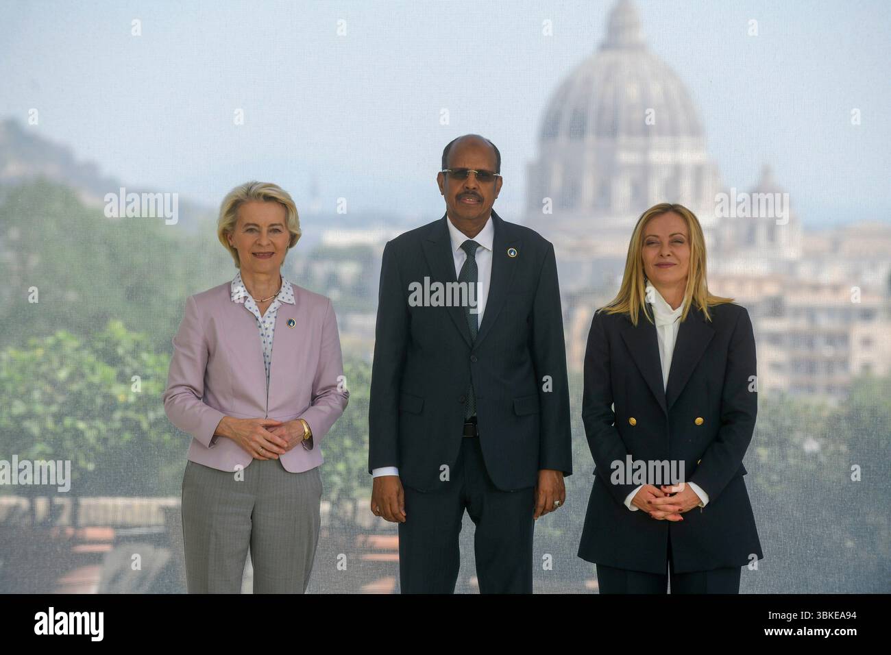 Italy, Rome, 20 June, 2025 : Villa Doria Pamphilj, Summit 'The Mattei ...