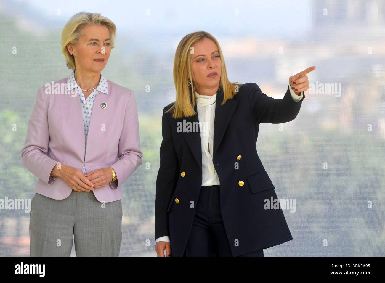 Italy, Rome, 20 June, 2025 : Villa Doria Pamphilj, Summit 'The Mattei ...