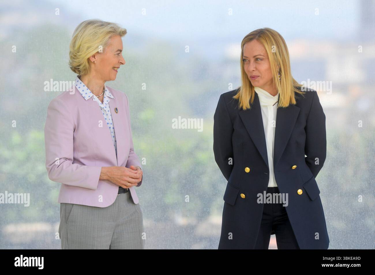 Italy, Rome, 20 June, 2025 : Villa Doria Pamphilj, Summit 'The Mattei ...