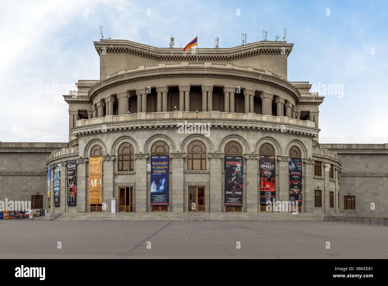 Designed by Alexander Tamanian, the grand Opera Theatre is a ...
