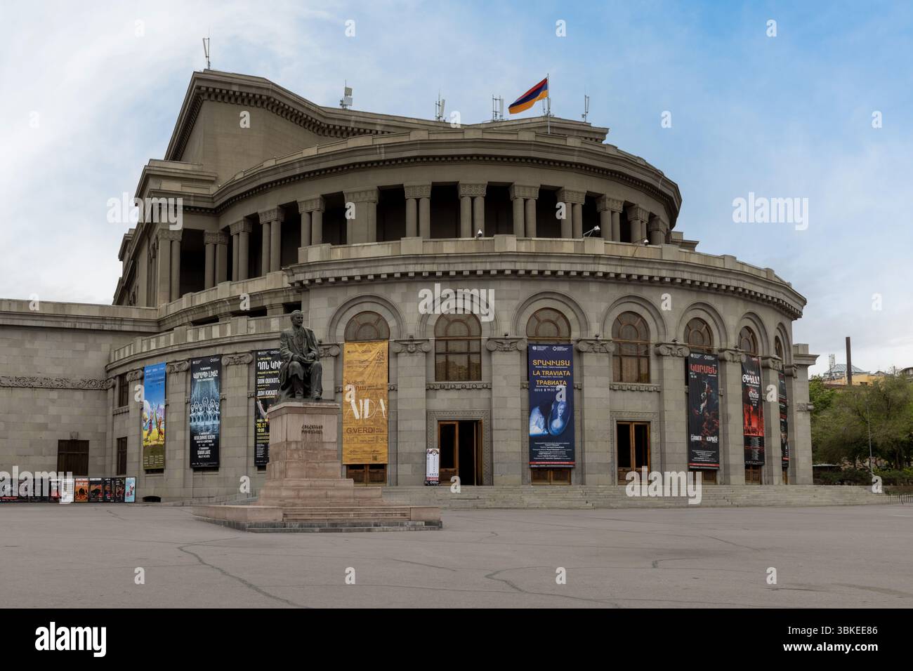 Designed by Alexander Tamanian, the grand Opera Theatre is a ...