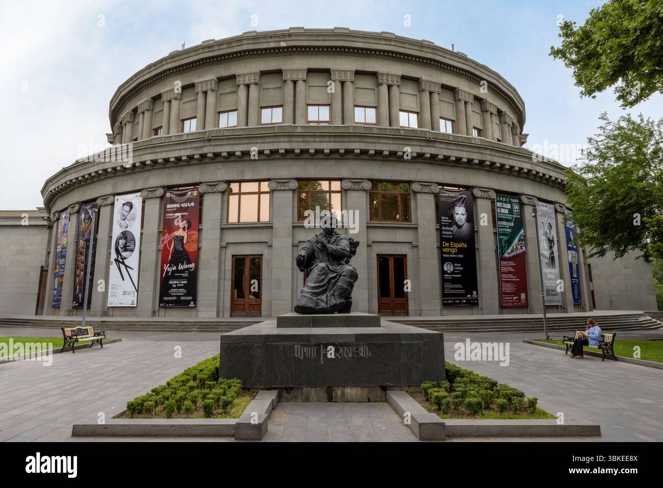 Designed by Alexander Tamanian, the grand Opera Theatre is a ...