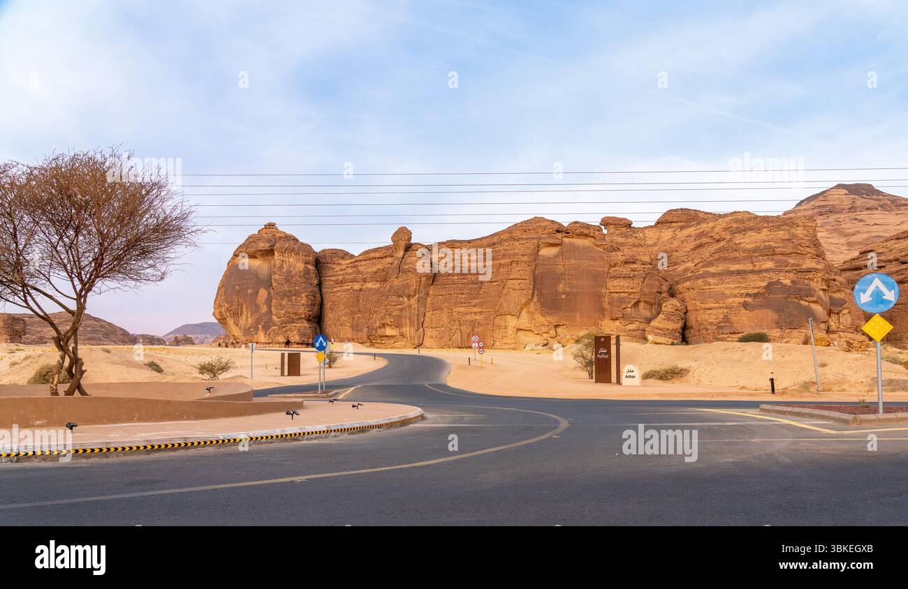 The panoramic Ashar Valley showcases the amazing sandstone rock ...