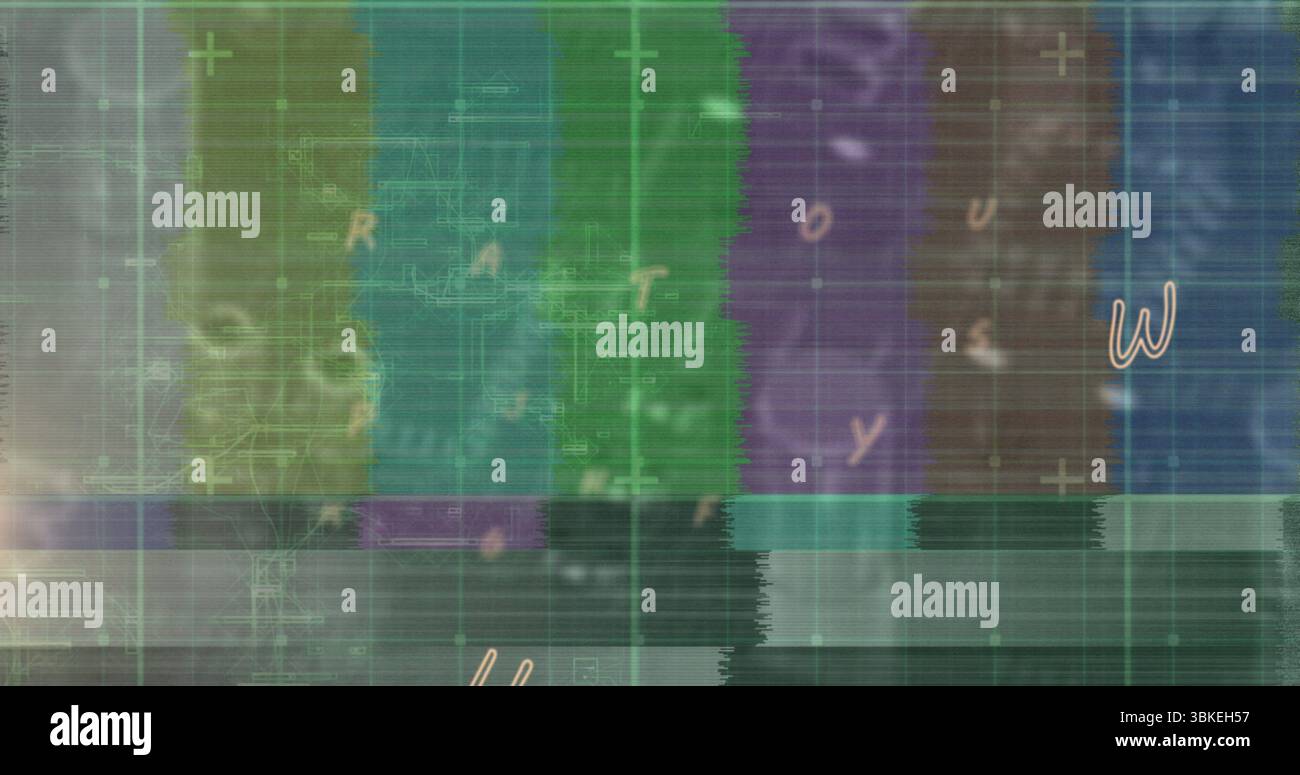 Schematic glitch hi-res stock photography and images - Alamy