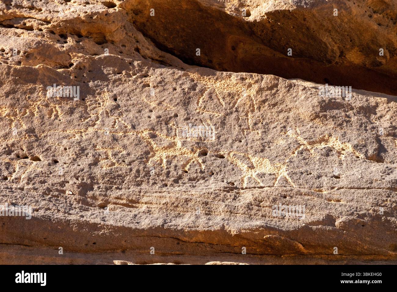 Jabal Ikmah, UNESCO open air library carved into sandstone rocks of ...