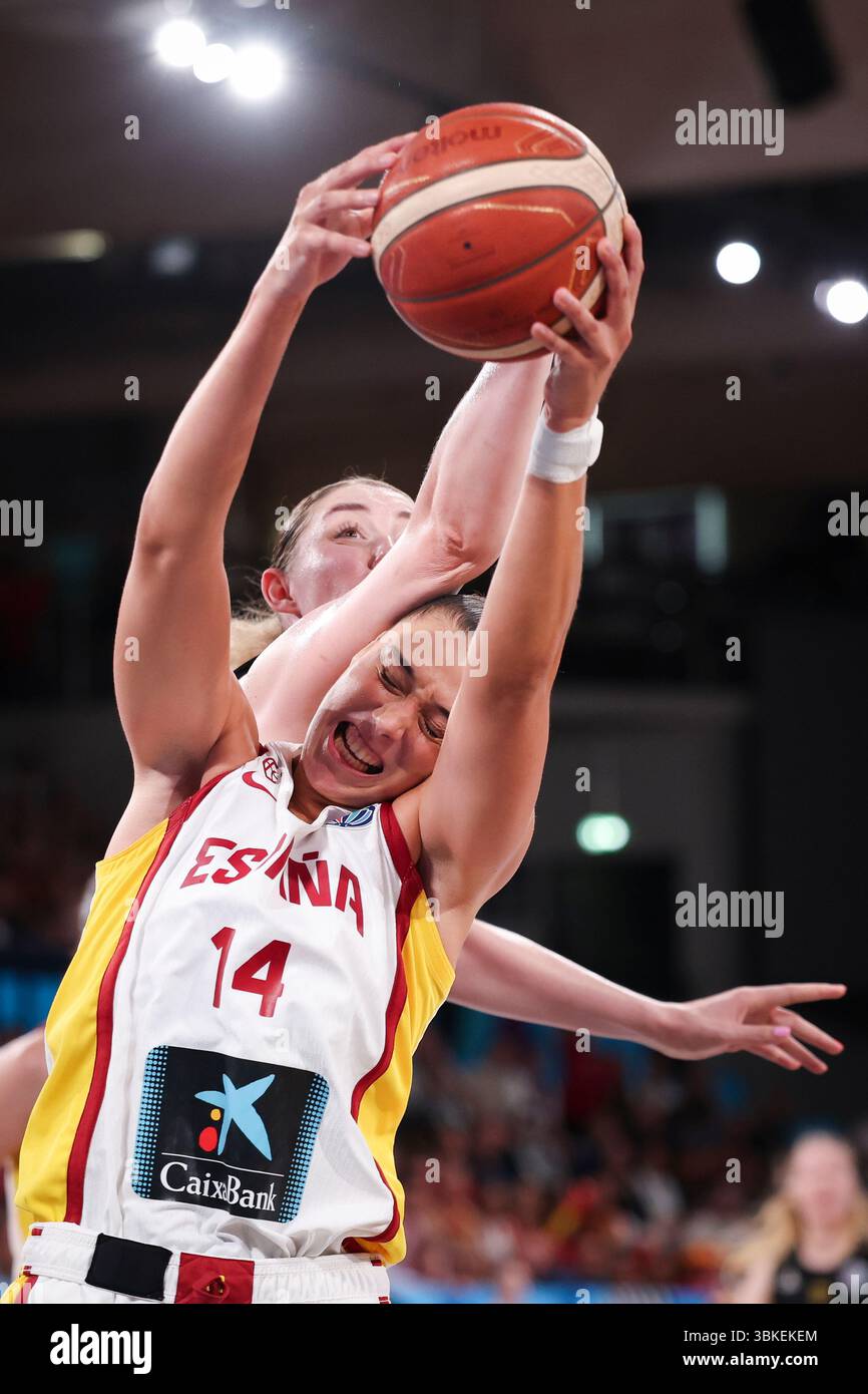 Hamburg, Germany. 20th June, 2025. Basketball, Women: European ...