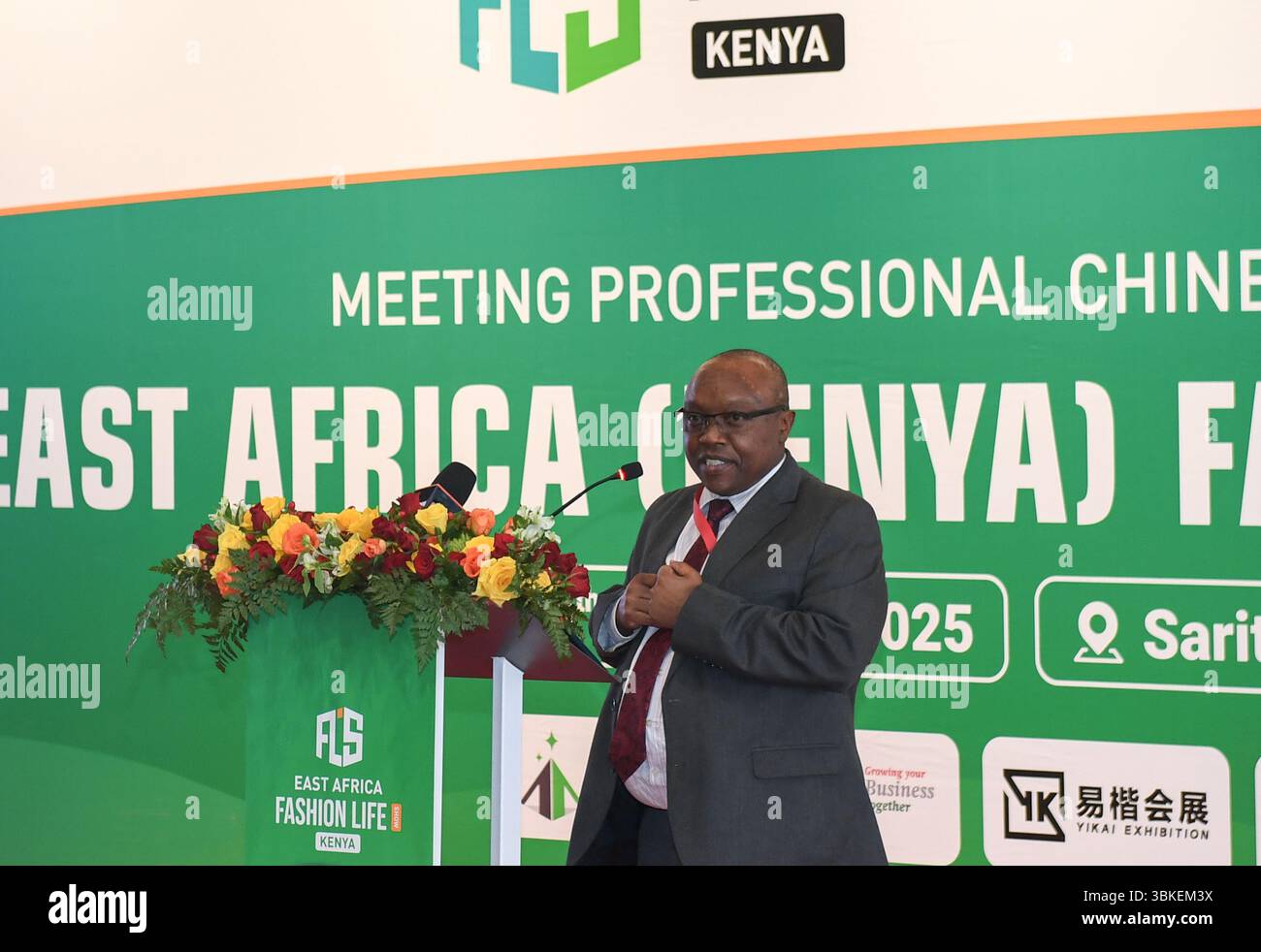 Nairobi, Kenya. 20th June, 2025. Pius Rotich, general manager for ...