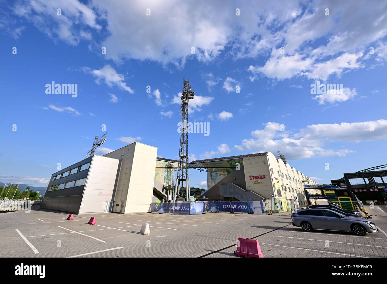 ZILINA -MSK Zilina Stadium for a training session at MSK Zilina Stadium ...