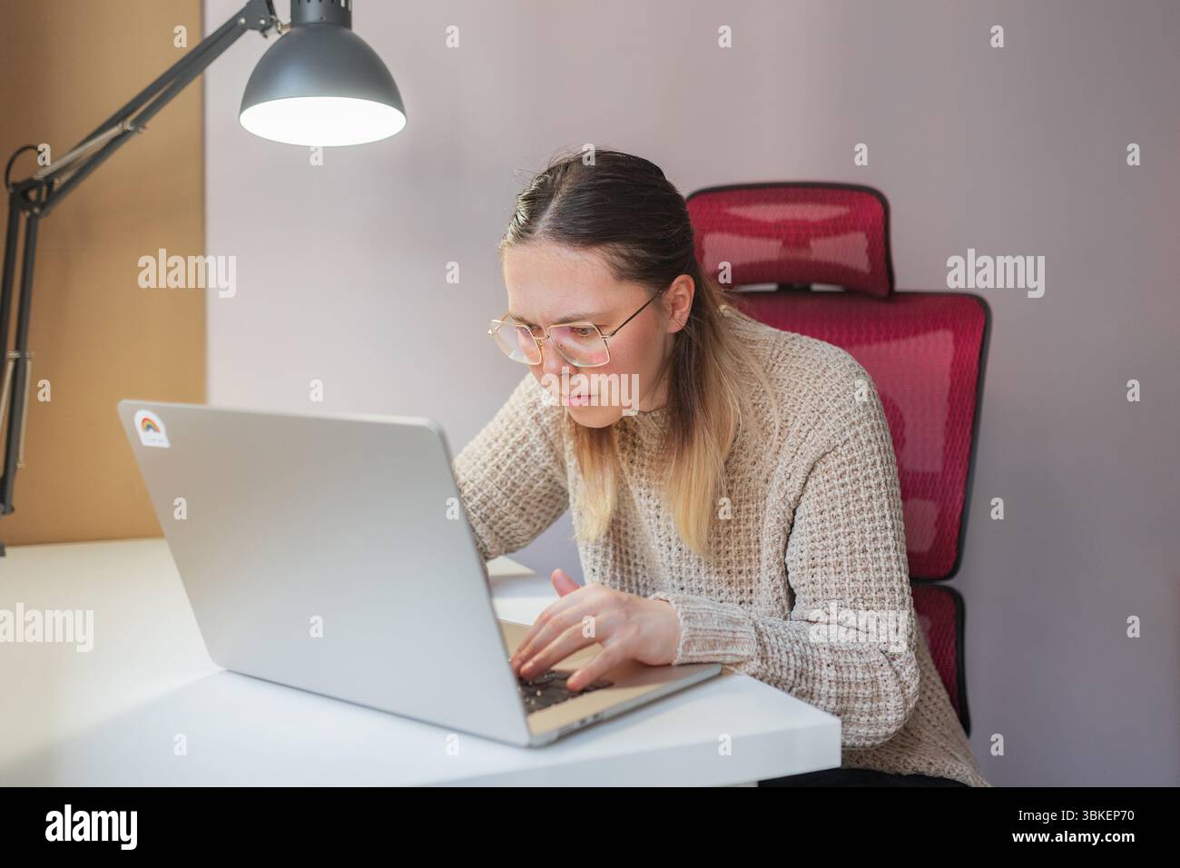 Focused forward lean hi-res stock photography and images - Alamy