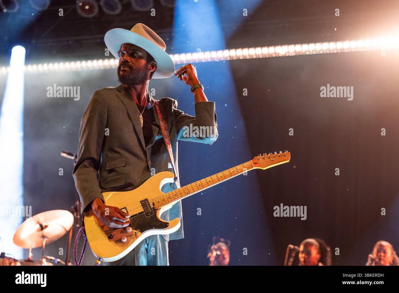 Milwaukee, USA. 19th June, 2025. Gary Clark Jr. during the Summerfest ...