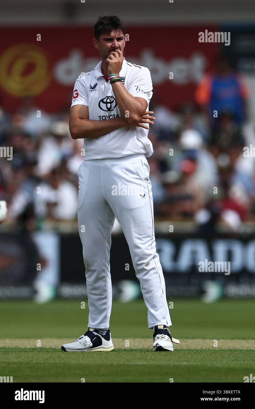United Kingdom, Leeds, Headingley Stadium, 20 June 2025, England's Josh ...