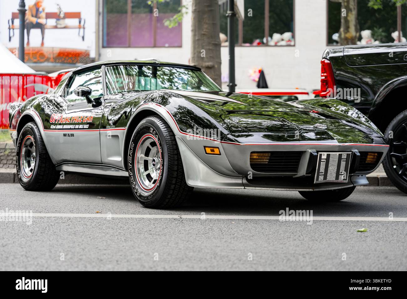 BERLIN – MAY 10, 2025: Chevrolet Corvette C2 Sting Ray coupe, 1960s ...