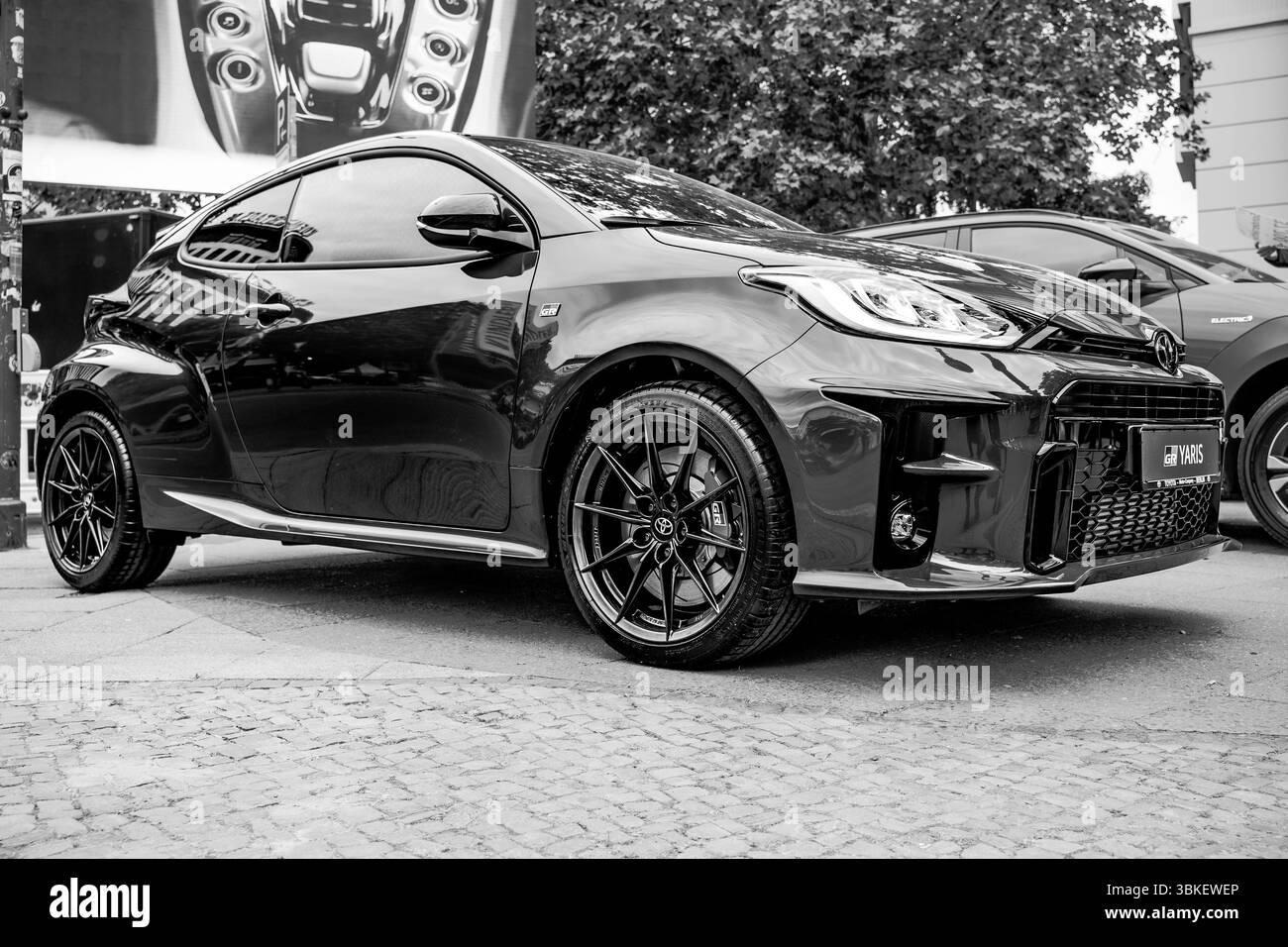 BERLIN – MAY 10, 2025: Rally-inspired sports car Toyota GR Yaris ...
