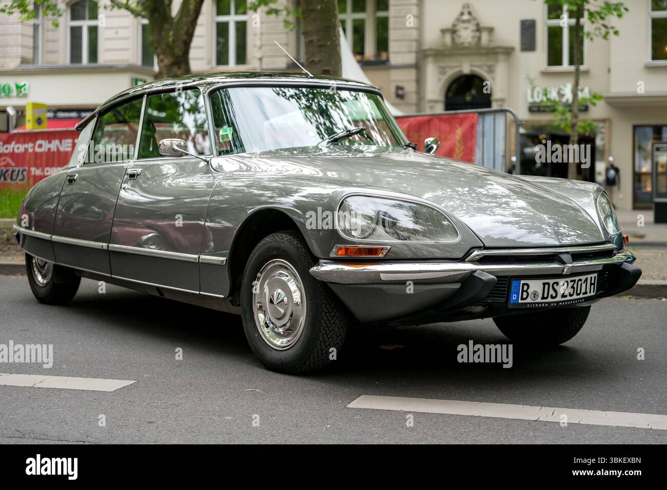 BERLIN – MAY 10, 2025: Iconic French classic car Citroen DS23 at ...