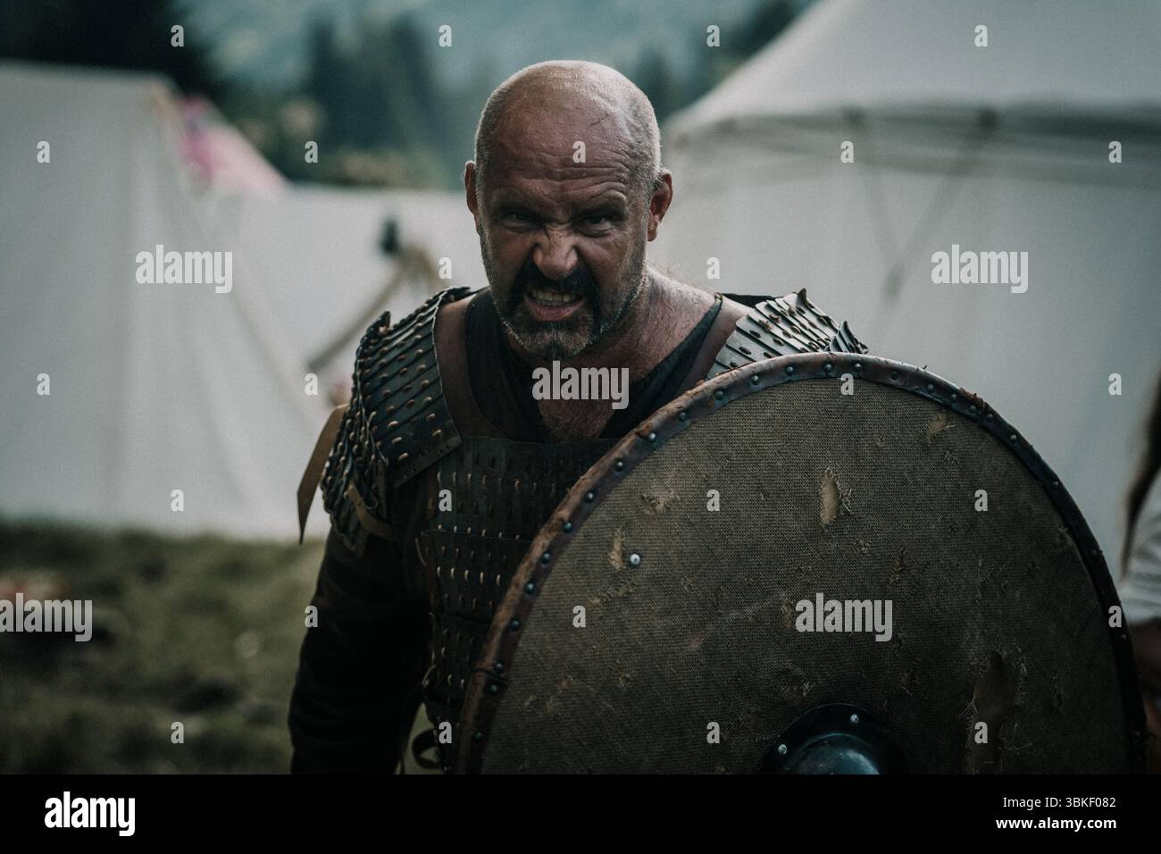 Medieval Fighter with Angry Face at Urgard 2024, Partizanska Lupca ...