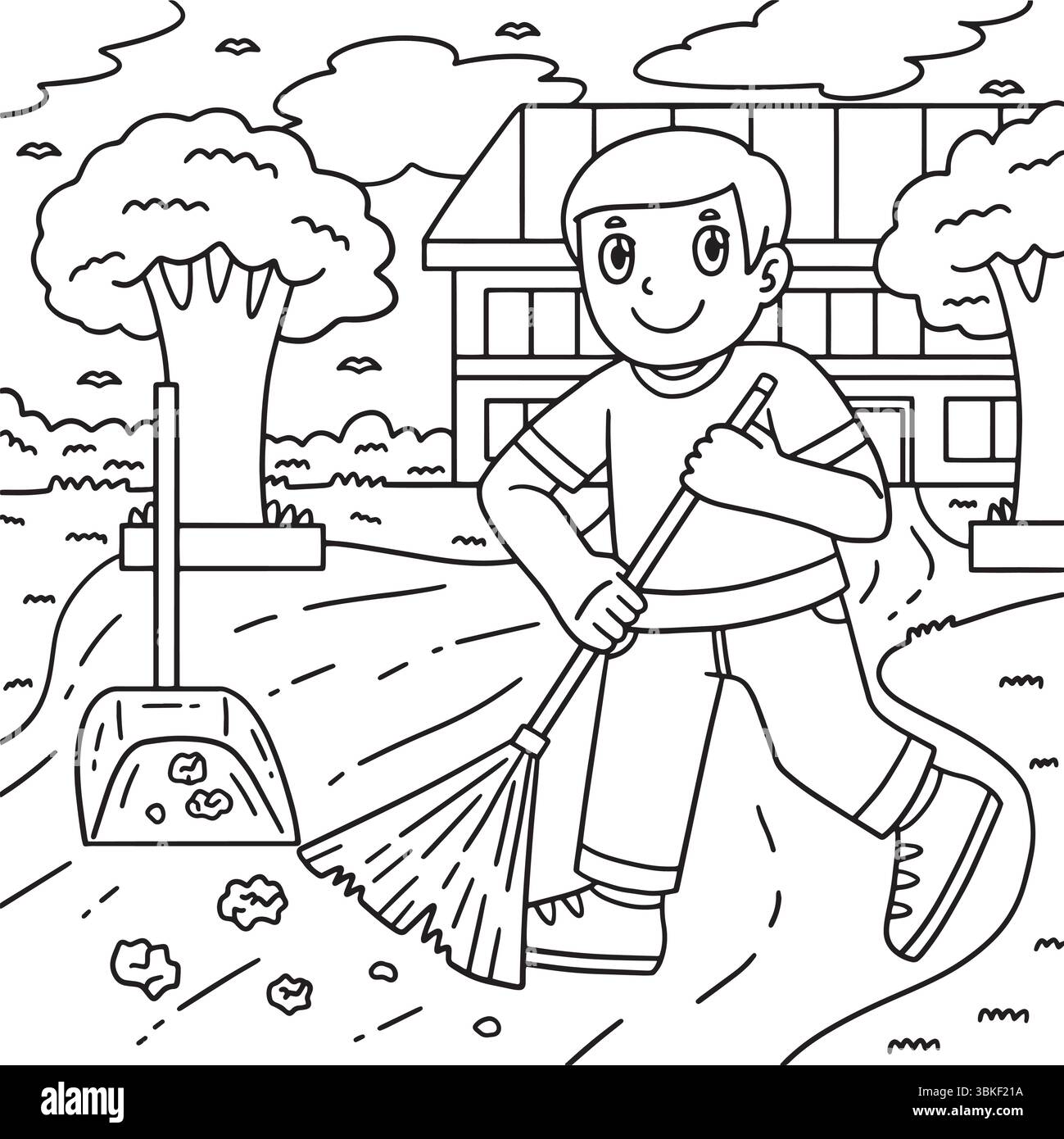 Sports ground coloring page hi-res stock photography and images - Alamy