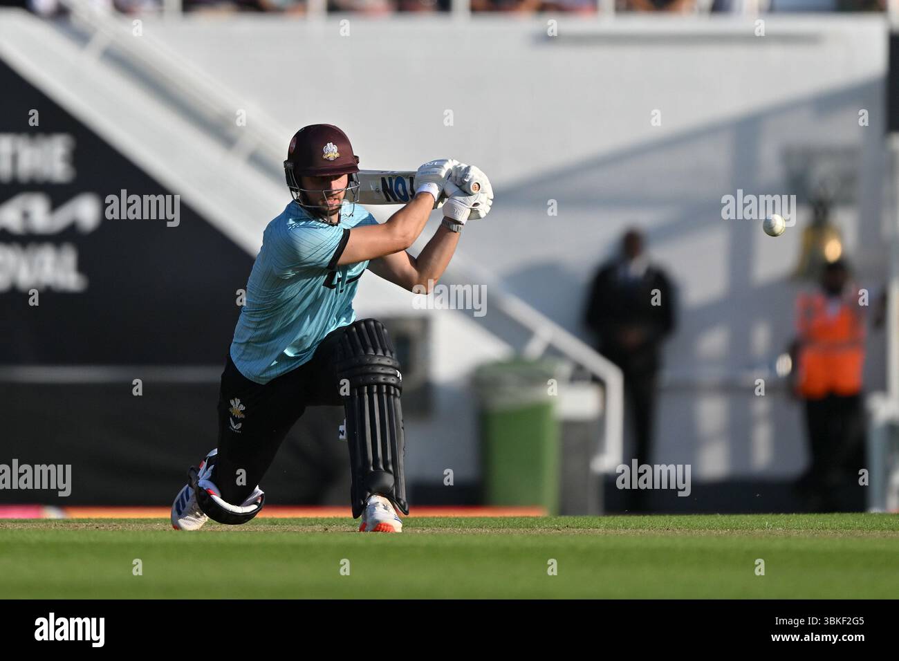 London, England, 20th June, 2025: Will Jacks of Surrey during the ...