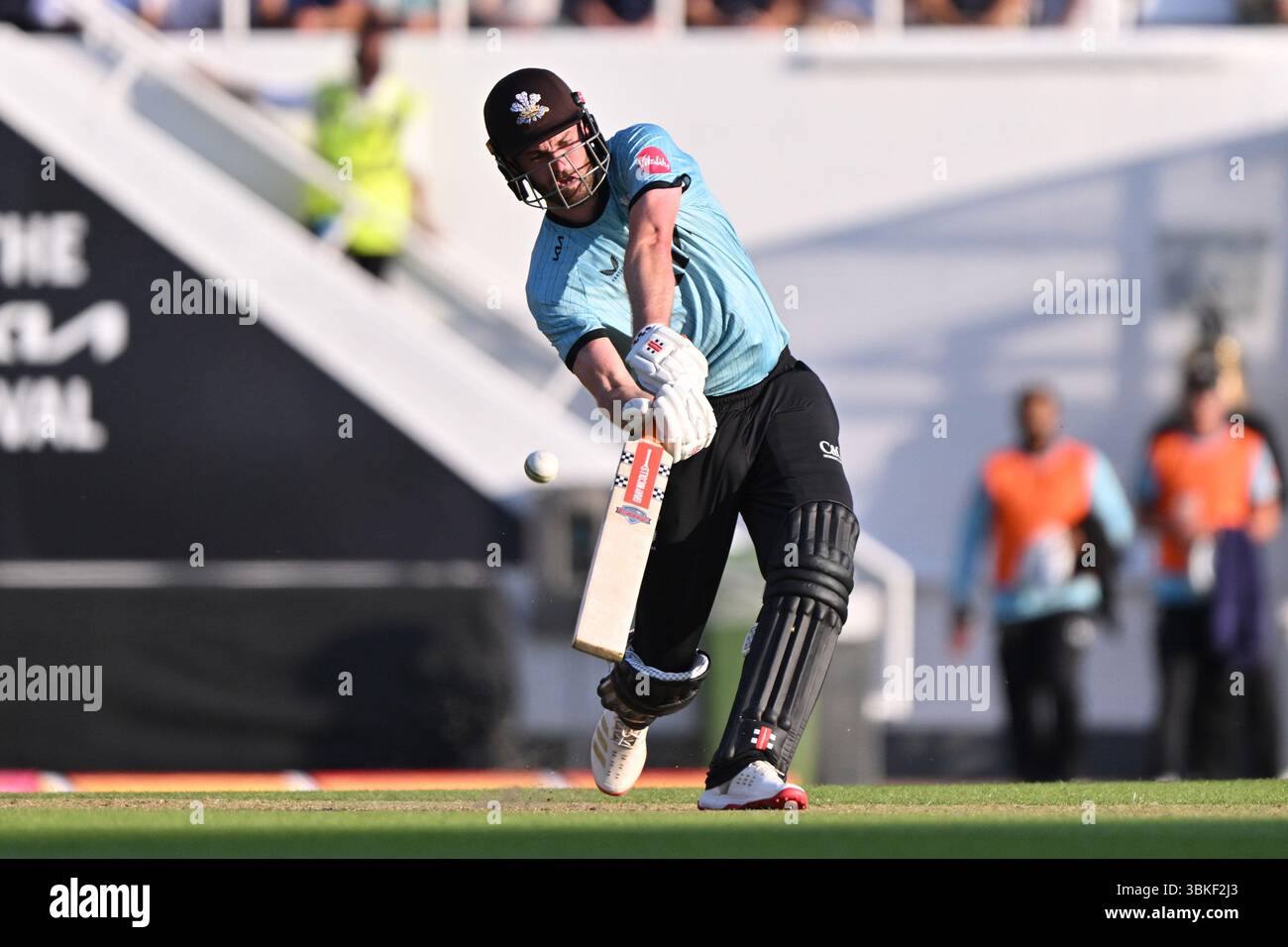 London, England, 20th June, 2025: Dom Sibley of Surrey during the ...