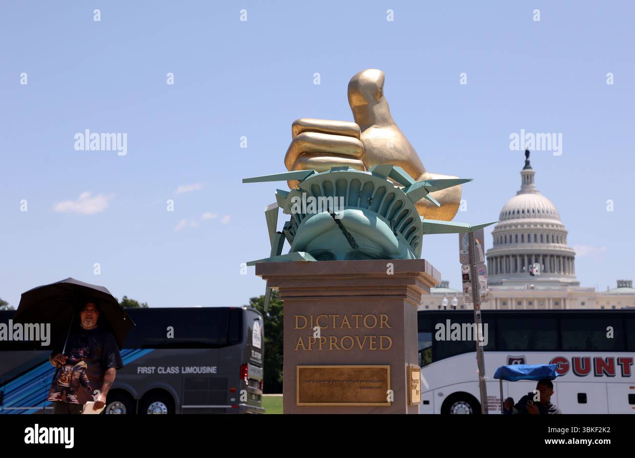 June 20, 2025, Washington Dc, Virginia, USA: An installation featuring ...