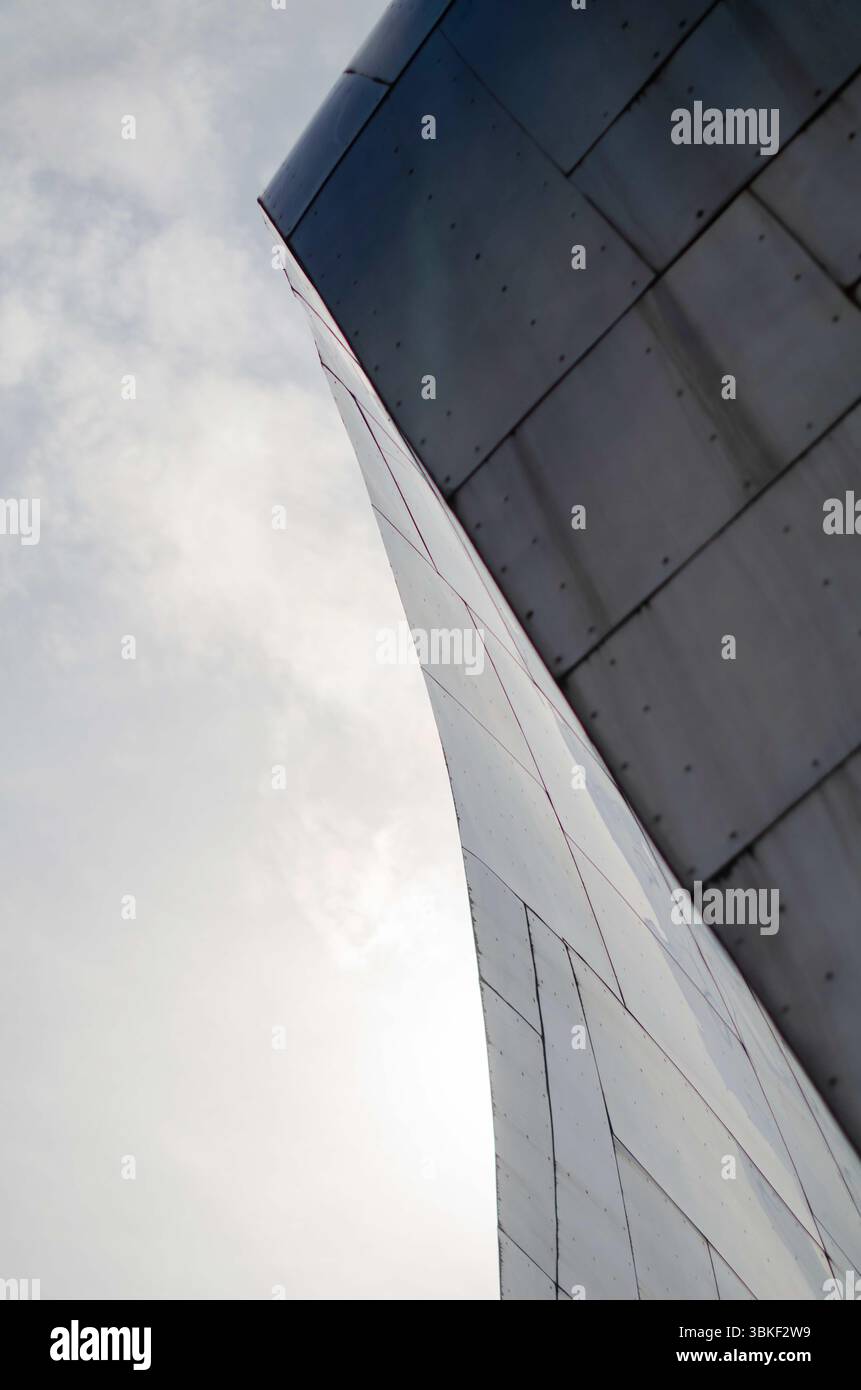 Glass buildings throughout the streets of downtown Seattle Stock Photo ...