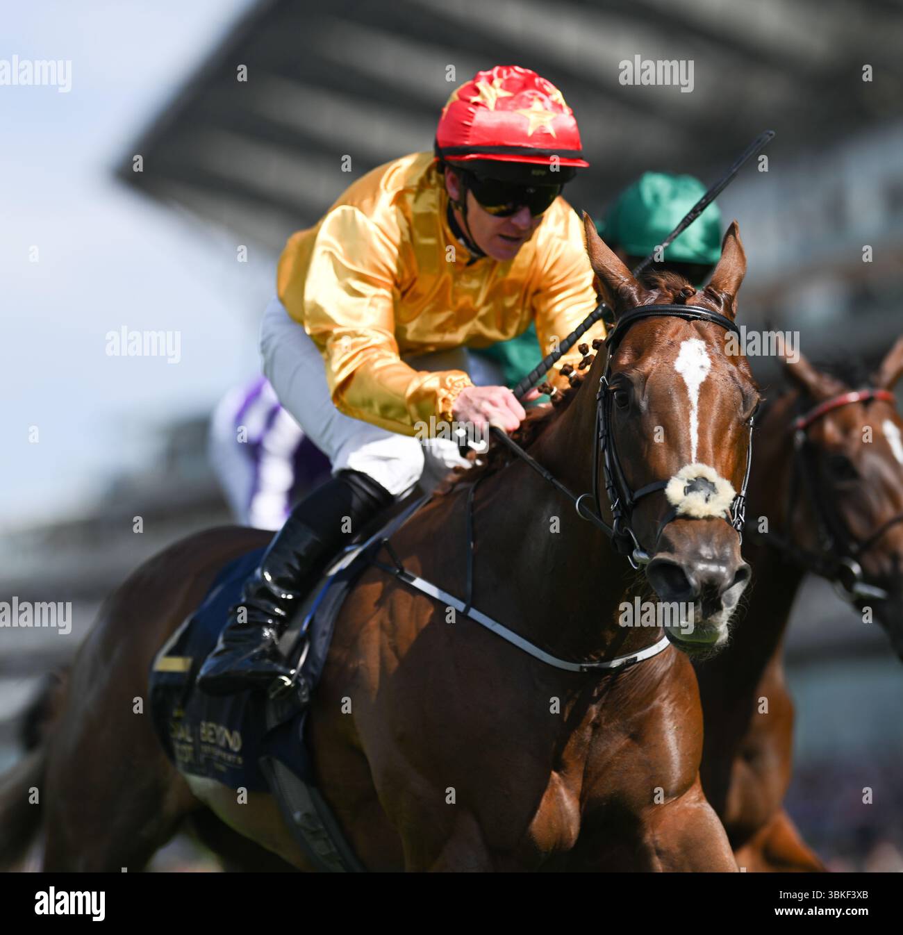 Ascot, UK. 20 June, 2025. Cercene ridden by Gary Carroll wins the ...