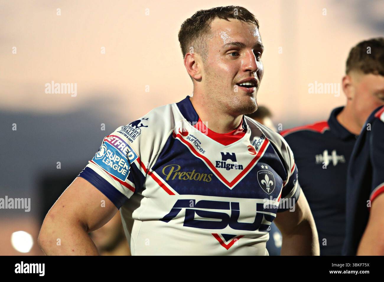 Jake Trueman of Wakefield Trinity after the Betfred Super League round ...