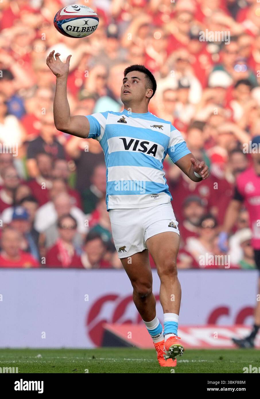 Argentina's Tomas Albornoz during the Lions 1888 Cup match at the Aviva ...