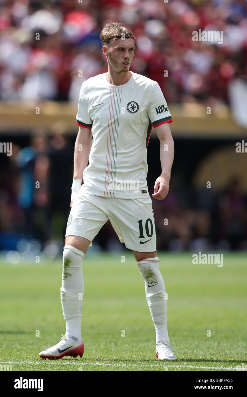 PHILADELPHIA, USA - 20th June 2025: Cole Palmer of Chelsea during the ...