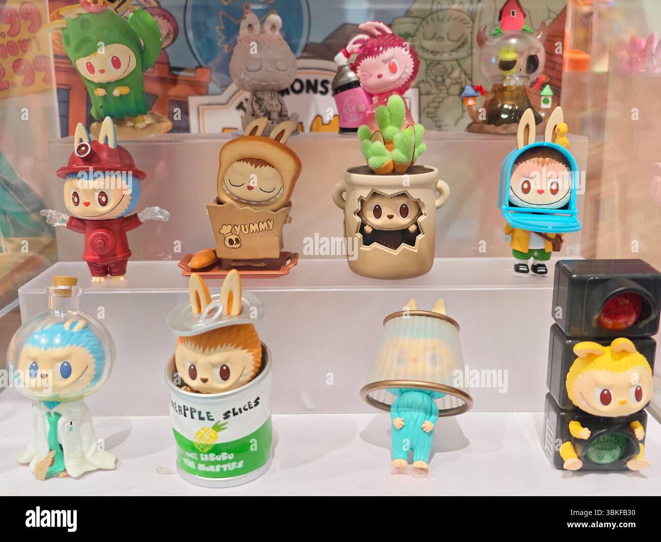 CHONGQING, CHINA - JUNE 20, 2025 - The LABUBU doll on display at the ...