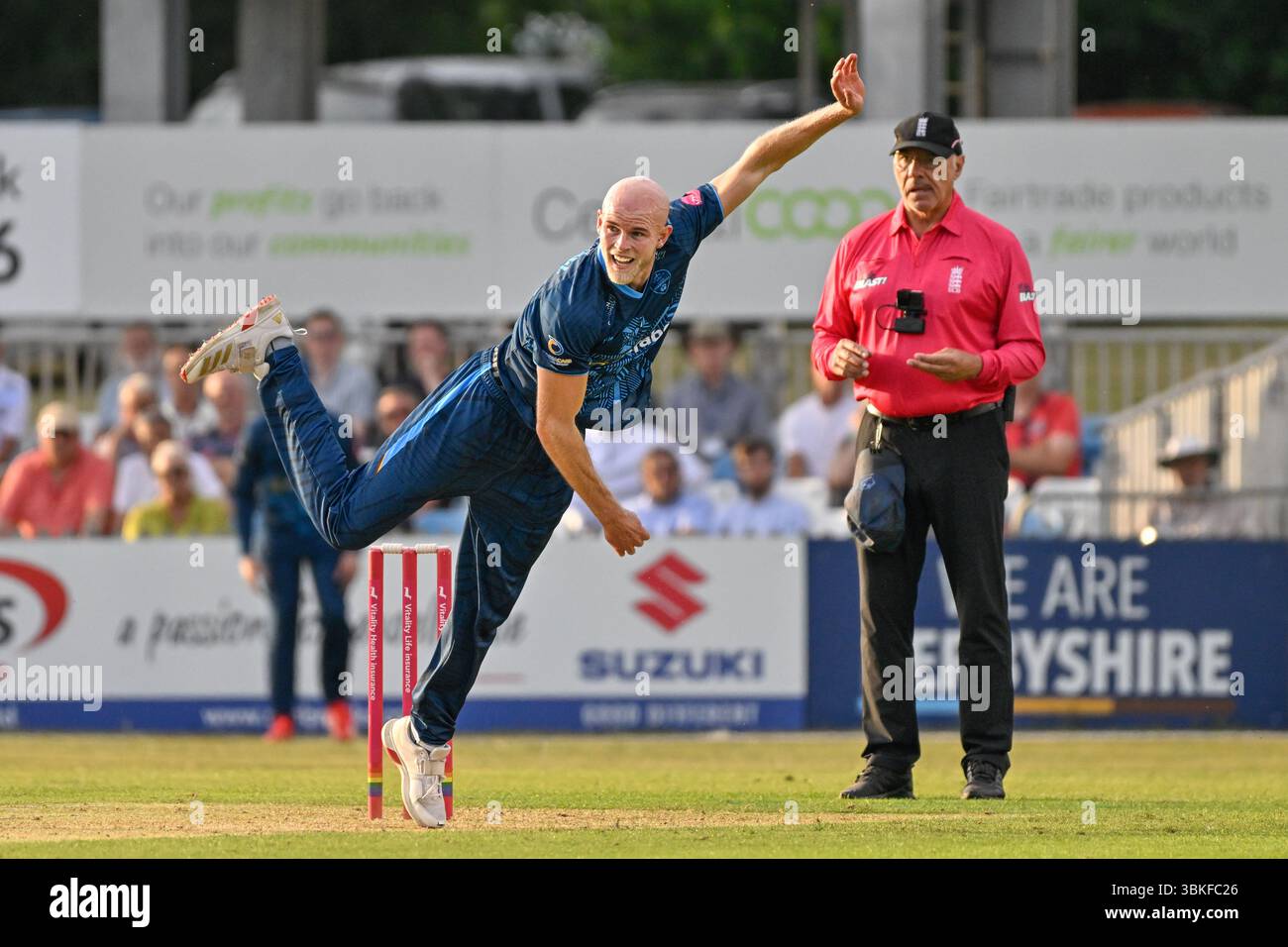 Derby, United kingdom, Central Co-Op Derby County Cricket Ground. 20 ...