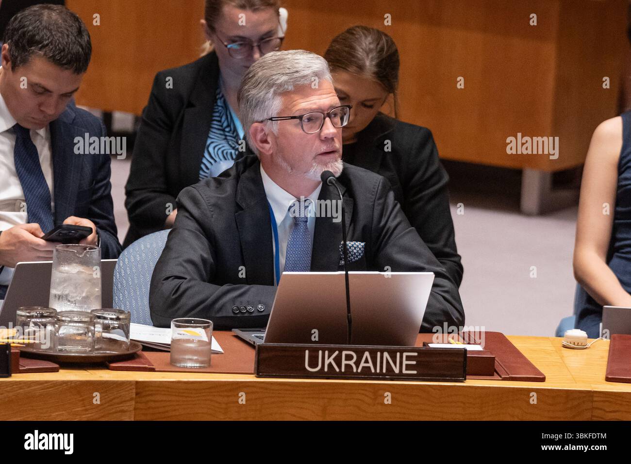 New York, New York, USA. 20th June, 2025. Ambassador and Permanent ...
