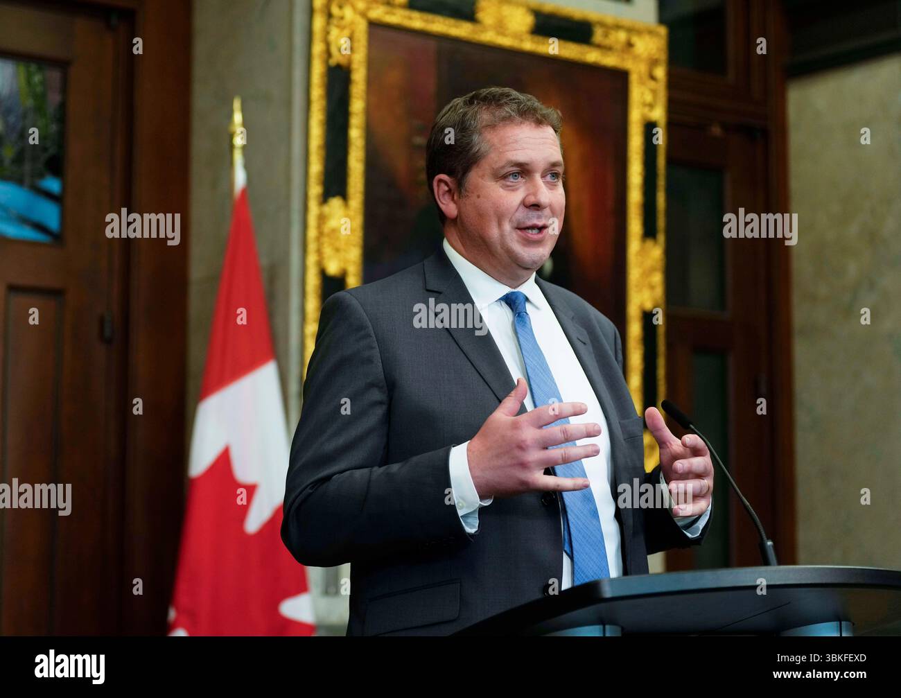 Conservative MP Andrew Scheer, leader of the Opposition in the House of ...