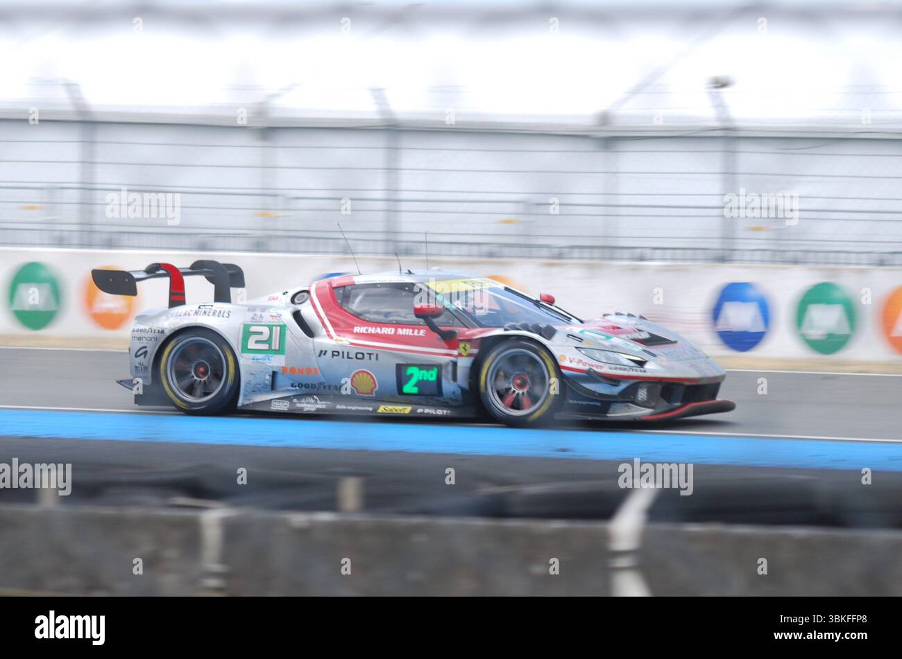 AF Corse entered Oreca 07 LMP2 of Francois Heriau, Simon Mann & Alessio ...