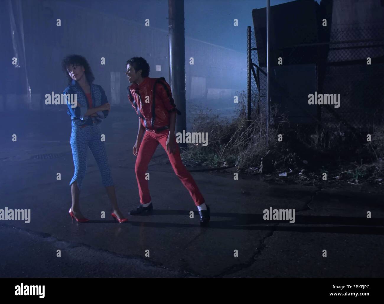 MICHAEL JACKSON THRILLER VIDEO 4K - FILM STILLS. 1983. USA. Michael ...