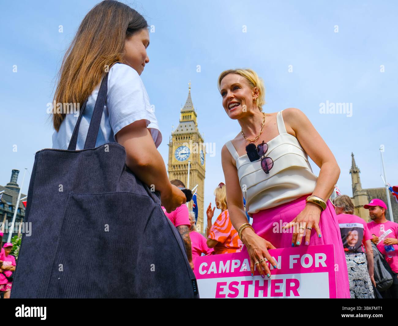 London, UK. 20h June, 2025. Campaigners for Dignity in Dying await Dame ...