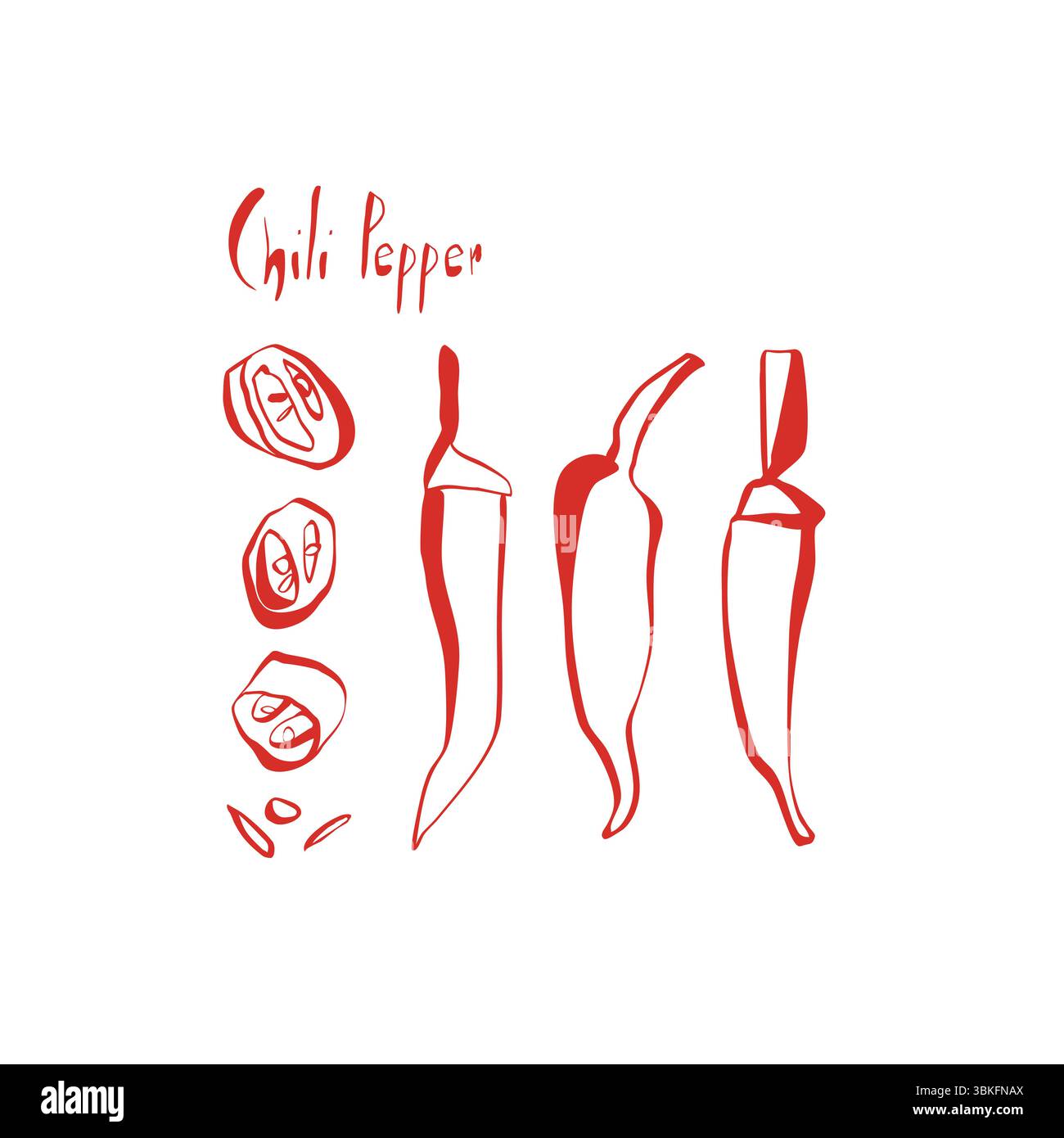 Vegetable red text on Stock Vector Images - Alamy