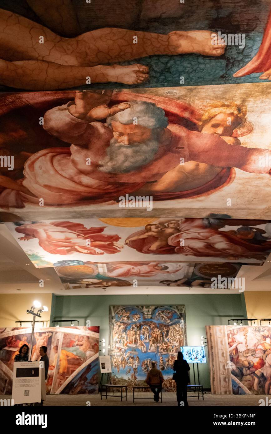 San Francisco, USA. 20th June, 2025. “Michelangelo’s Sistine Chapel ...